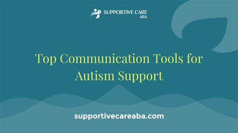 Top Communication Tools For Autism Support