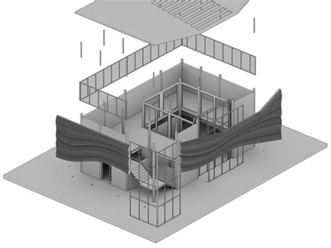 A 3d Axonometric Render Upwork