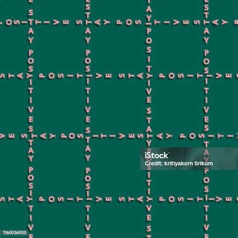 패션 직물 웹 벽지 및 모든 인쇄를위한 그리드 창 검사 양식 원활한 패턴 디자인의 긍정적 인 문구 장식 긍정적인 감정 표현에 대한 스톡 벡터 아트 및 기타 이미지 Istock
