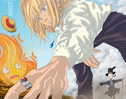 Howl Drawing Projects Photos Videos Logos Illustrations And