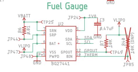 BQ27441 G1 LDO Not Turning On I2C Not Responding Power Management Forum Power Management