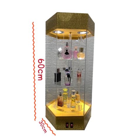 Rotating Display Case Furniture And Home Living Furniture Shelves Cabinets And Racks On Carousell