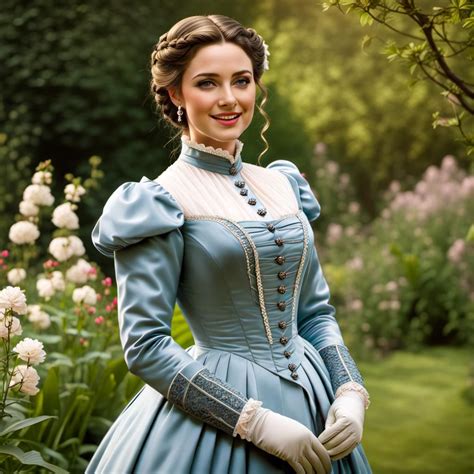 Victorian Lady 🌸 🌿 Ai Generated Artwork Nightcafe Creator