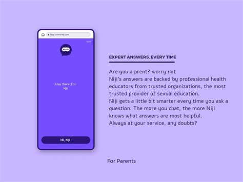 NIJI Interactive Platform For Sexual Awareness On Behance