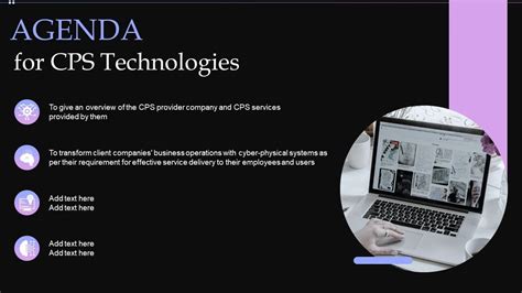 Agenda For Cps Technologies Ppt Powerpoint Presentation File Layouts Pdf