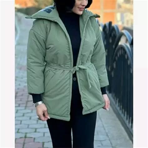 خرید و قیمت کاپشن دخترانه زنانه شیک و خاص Balenciaga جنس سیلیکونی