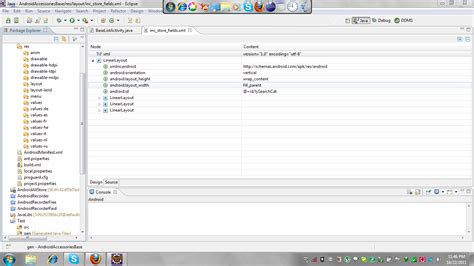 Android Xml Graphical Layoutdesign Not Loaded Properly Of Existing