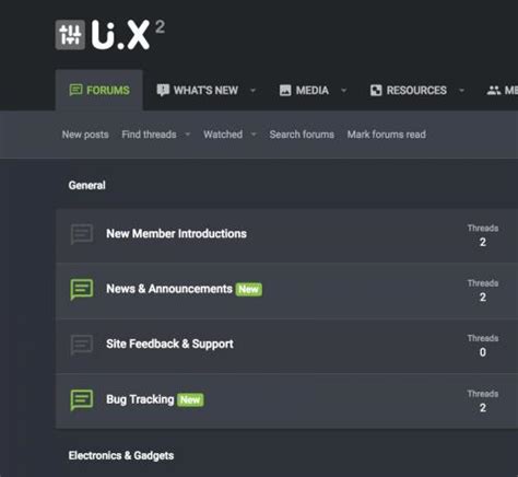 ui x 2 dark the ultimate xenforo framework xenforo 2 0 webflake