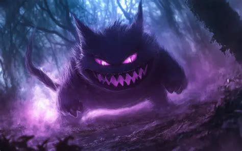 Gengar Stunning 4k Ultra Hd Pokémon Wallpaper By Robokoboto