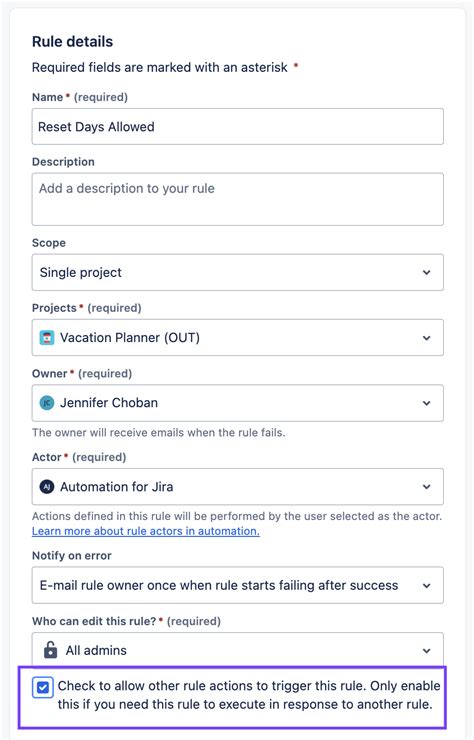 Jira Automation Triggers