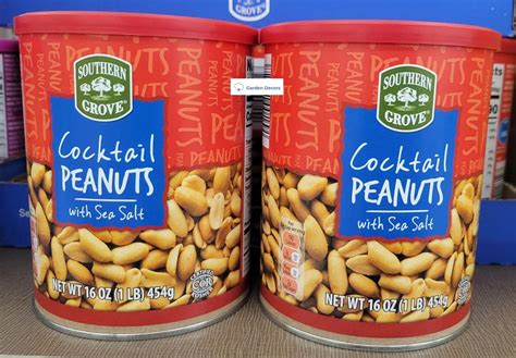 Southern Grove Cocktail Peanuts With Sea Salt 16oz 454g