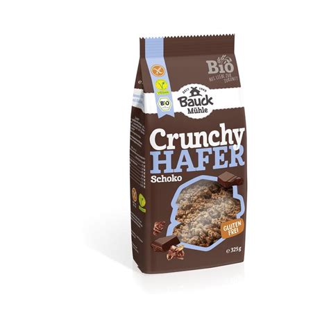 Bauck Mühle Crunchy Hafer Schoko 325 G