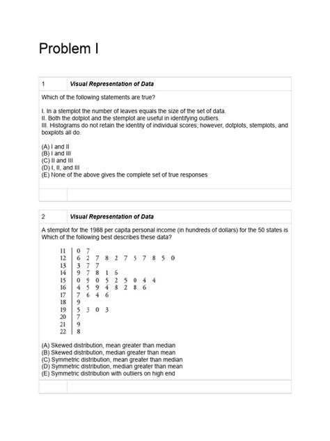 problem i pdf standard deviation regression analysis