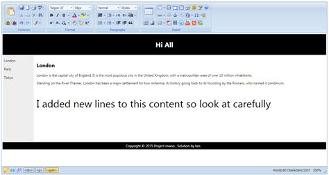 C Richtext Editor Edited Content Pass To Another Controller Stack