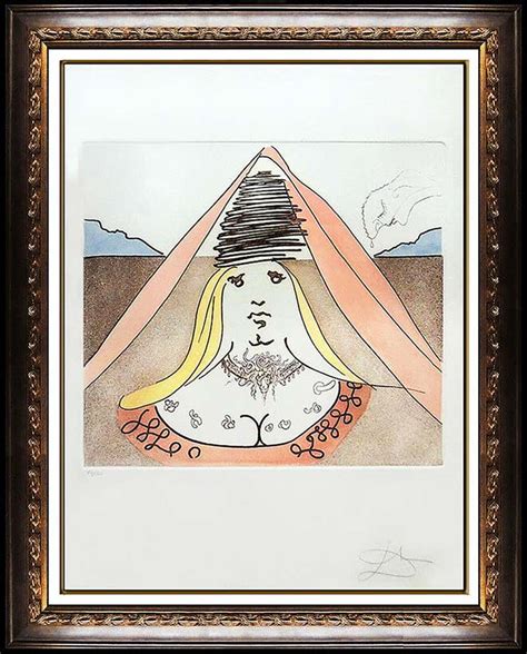 Salvador Dali Don Quixote Etching 5 For Sale On 1stdibs Salvador