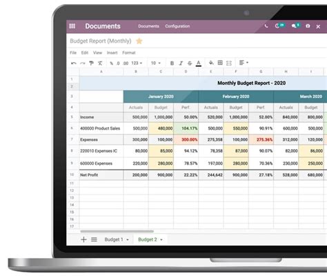 Odoo Spreadsheets Erp System Synconics Technologies