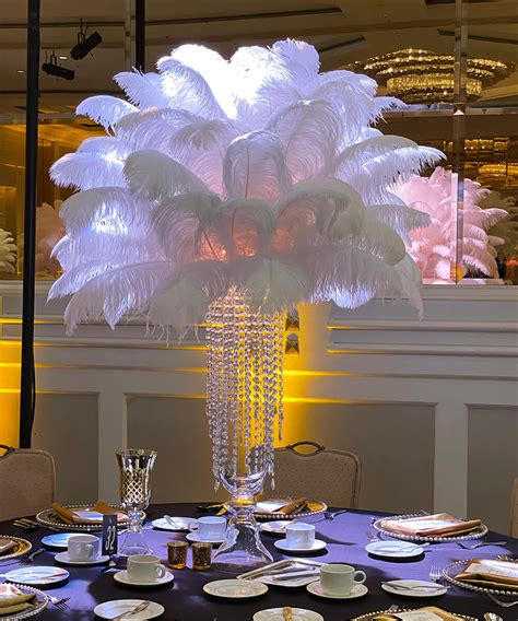 Wedding Centerpieces With Feathers And Flowers 60 Photos
