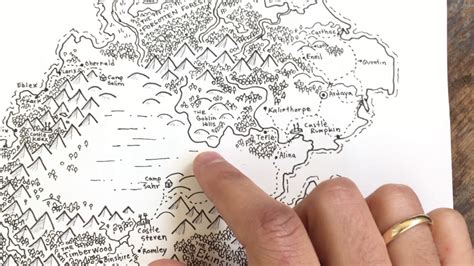 How To Draw Forests On A Fantasy Map Three Methods To Draw Forests