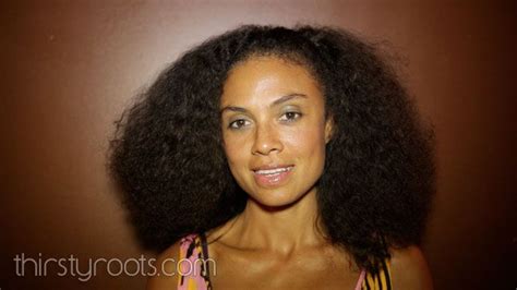Amel Larrieux Hair Regimen Relaxed Hair Natural Hair Styles Work