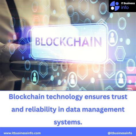 Itbusinessinfo On Linkedin Blockchain Technology Revolutionizes