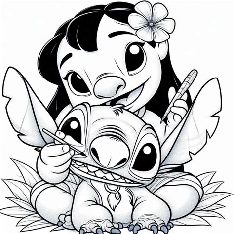 Lilo E Stitch Desenhos Para Colorir Desenhos Para Pintar 🖌️