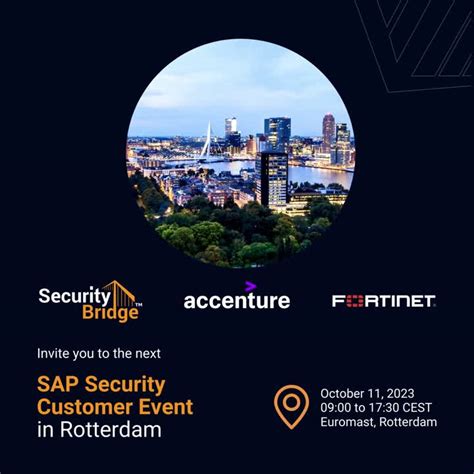 Securitybridge Sapsecurity Sap Accenturesecurity Accenture Tiede Jan De Jong