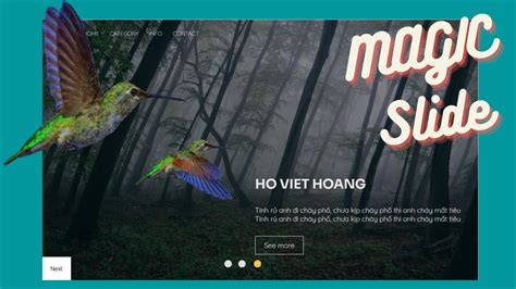 animation image slider using css html and javascript youtube