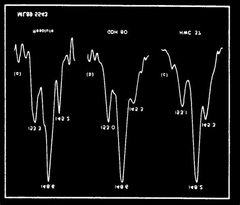 Portions Of Solid State 13 C Nmr Spectra Run With Interrupted Download Scientific Diagram