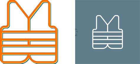 Safety Vest Vector Icon 40593960 Vector Art At Vecteezy