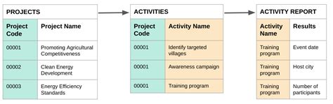 Understanding Activityinfos Data Model Activityinfo Information