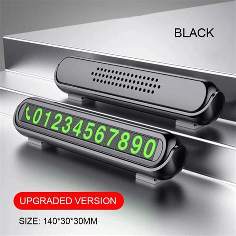 2021 자동차 임시 주차 카드 야광 스티커 자동차 공기 청정기 전화 번호 카드 플레이트 자동차 아로마 테라피 액세서리 Aliexpress