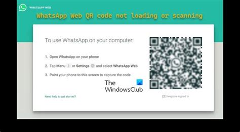 Whatsapp Web Scanner Qr Code Not Working