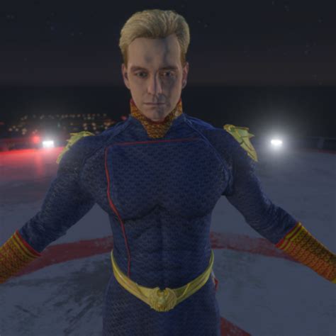 Homelander Wcloth Physics V11 Gta 5 Mod