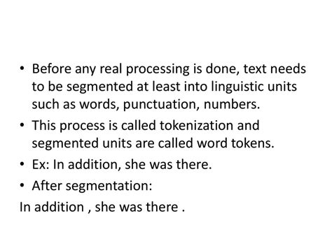 text segmentation презентация онлайн