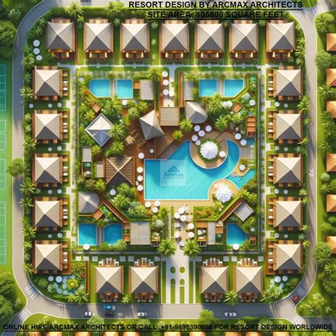 Custom Resort Design And Planning Arcmax Architects