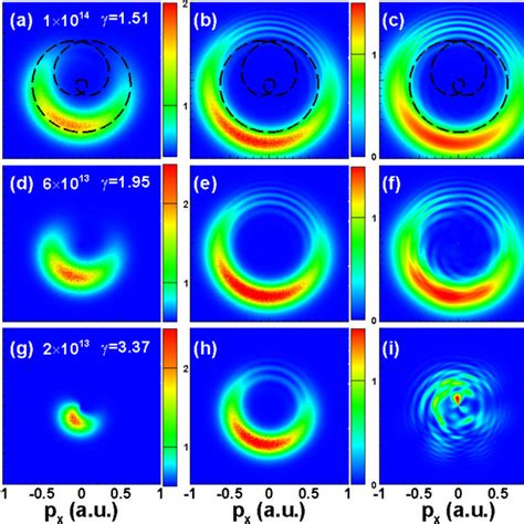 Electron Momentum Distributions Of H In The Polarization Plane Ionized