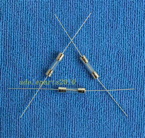 10pcs T5AL250V, T5A 250V, T5L250V cartridge GLASS fuses, 5A 250V, Slow ...