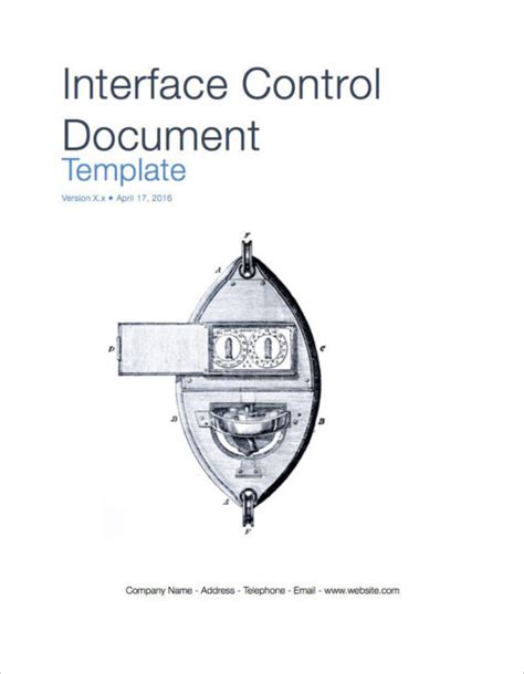 Interface Control Document Template Apple Ms Office Templates With Ai Prompts