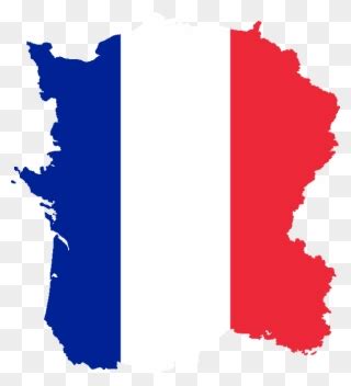 Flag Map Of France France Clipart 3202061 Pinclipart