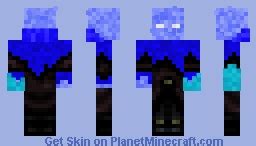 Ice Mage With Spikes Minecraft Skin