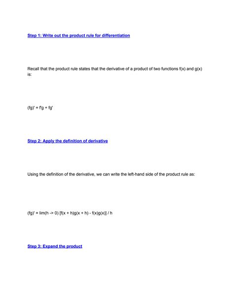 Solution Give A Complete Derivation Of The Topic The Leibniz Rule For Differentiation Of