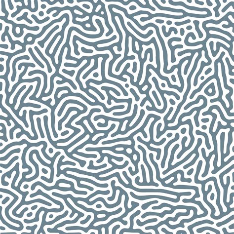 Monochrome Reaction Diffusion Organic Turing Pattern Background