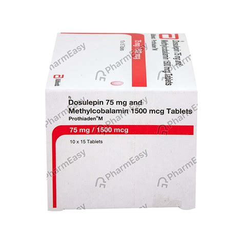Buy Prothiaden M 75mg1500mcg Tablets 15s Online At Flat 15 Off