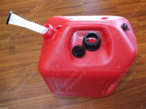 Midwest Fix Your Gas Can Kit Spout And Parts Screw Cap Collar Stopper