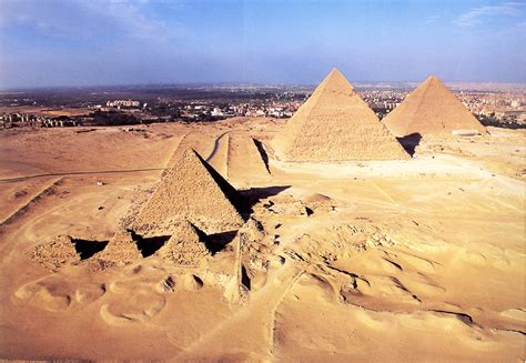 The Pyramids Of Egypt And The Giza Plateau Ancient