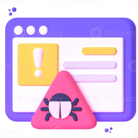Bug In 3d Render For Graphic Asset Web Presentation Or Other 12488573 Png