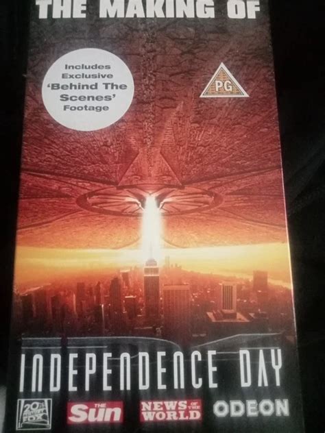 Vhs Video The Making Of Independence Day £5 38 Picclick Uk