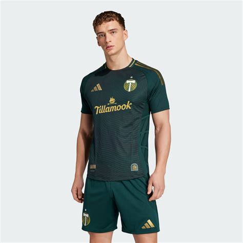 Portland Timbers 2025 26 Adidas Home Kit