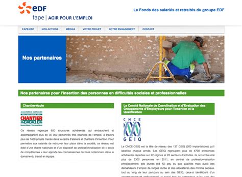 Site Wordpress Fonds Agir Pour Lemploi Dedf