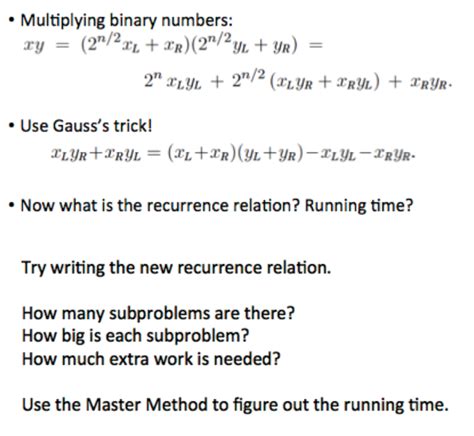 Solved Multiplying Binary Numbers